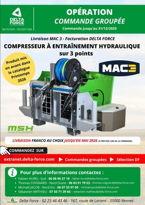Opération commande groupée - Compresseur à entraînement hydraulique ...